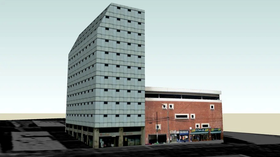 Edificio Los Heroes parte 2 3d model