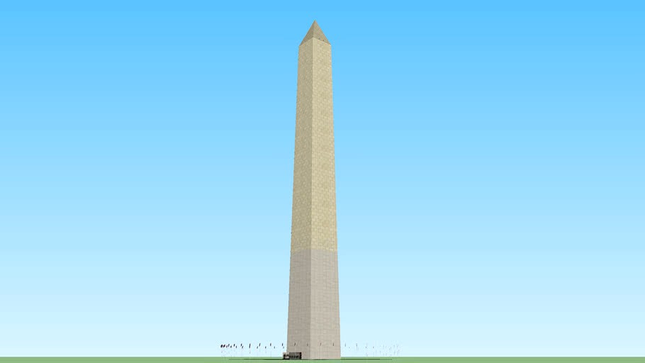 The Washington Monument 3d model