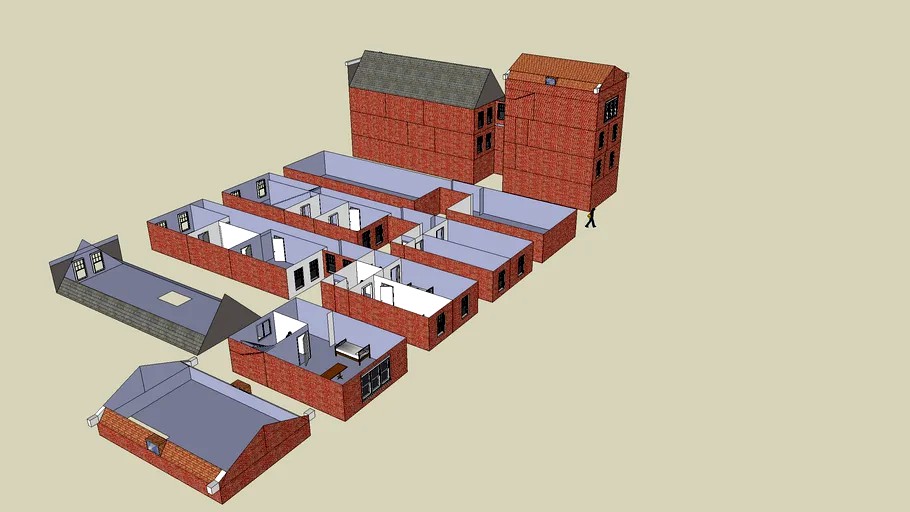 anne frank 3d model