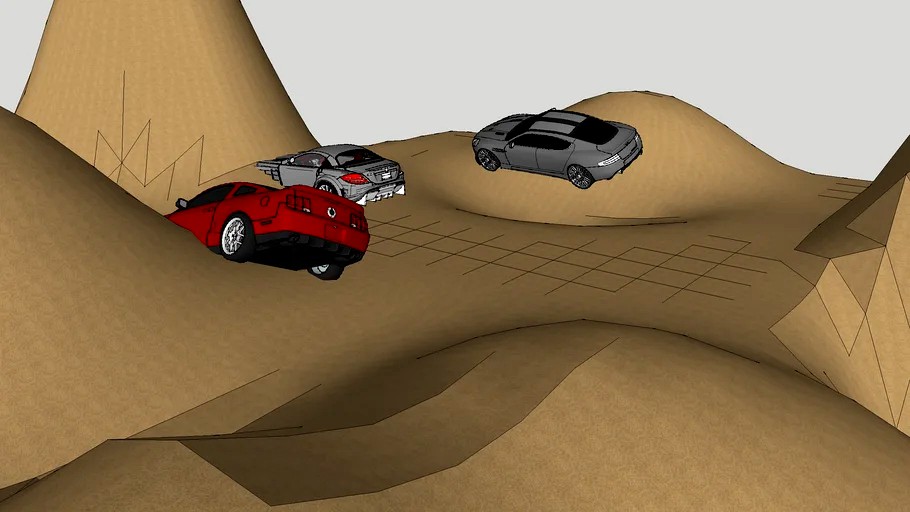 Desert rampage!!!!! 3d model