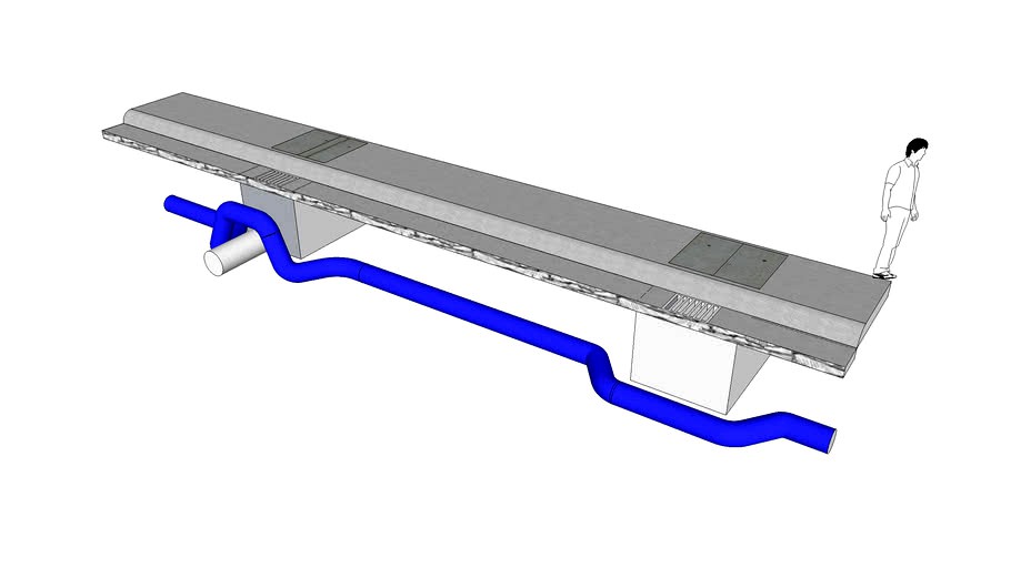 pipe obstructions 3d model