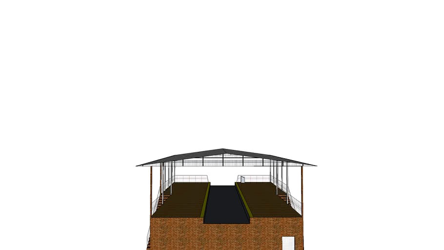 Nolimits roller coaster 3d model