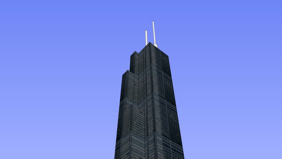 Sears Tower 3d model