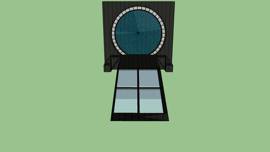 Terran Stargate with final textures applied 3d model