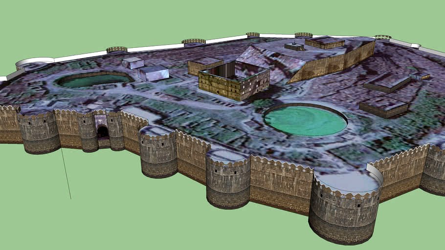JANJIRA FORT, MURUD 3d model