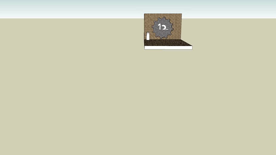 vault 12 entrance 3d model