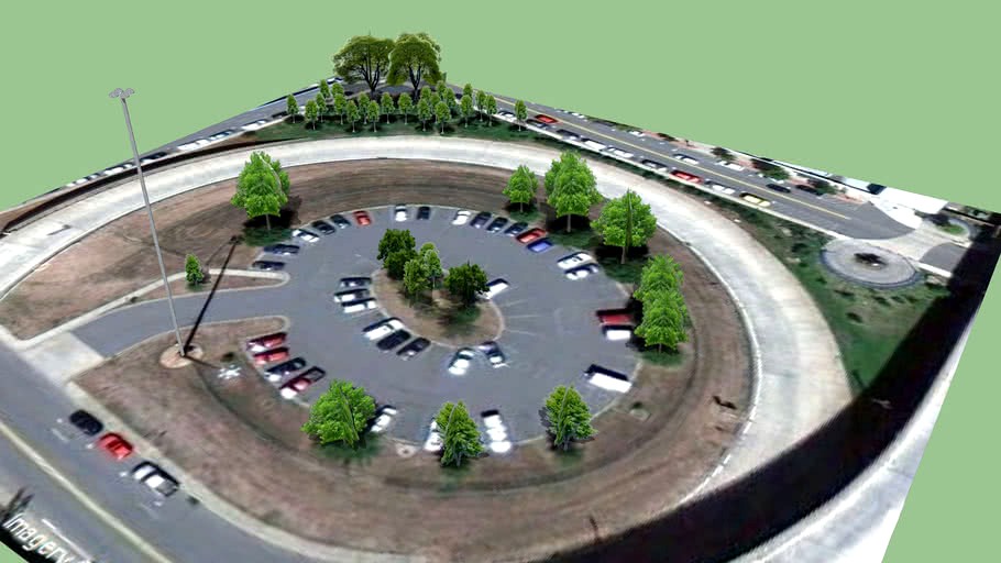 Google Earth landscape 3d model