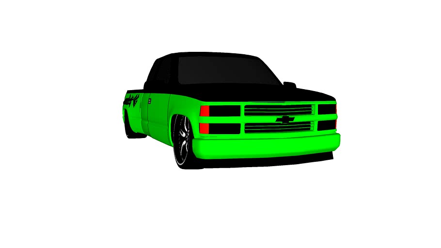 Chevy wide body 3d model