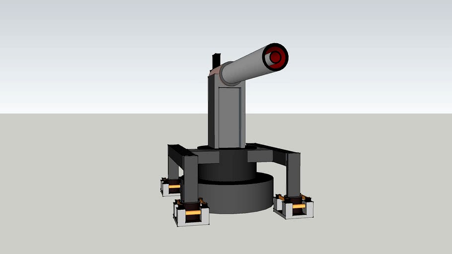 Sonic Mega-cannon 3d model