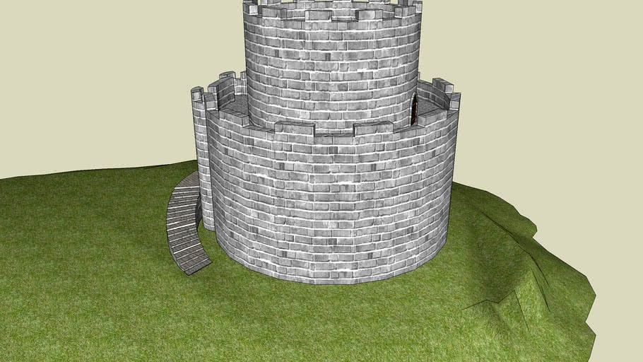 Village of Hommlet - Tower 3d model