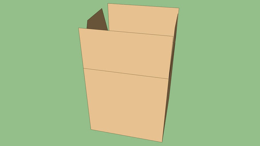 box(open) 3d model