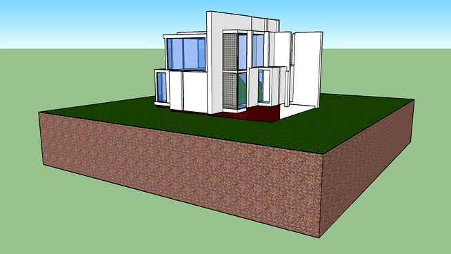 Peter Eisenman House VI 3d model
