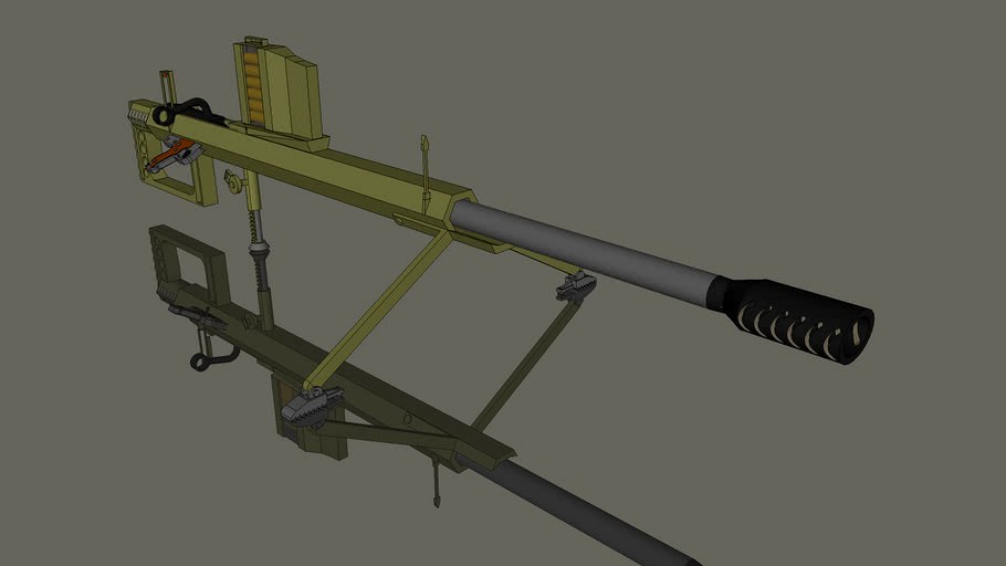 25mm anti matter gun 3d model