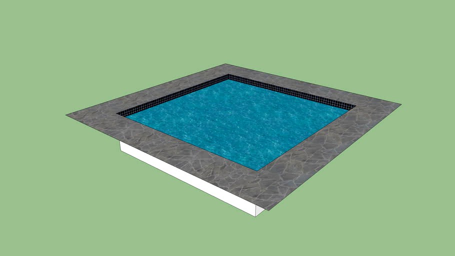 Piscine 3d model