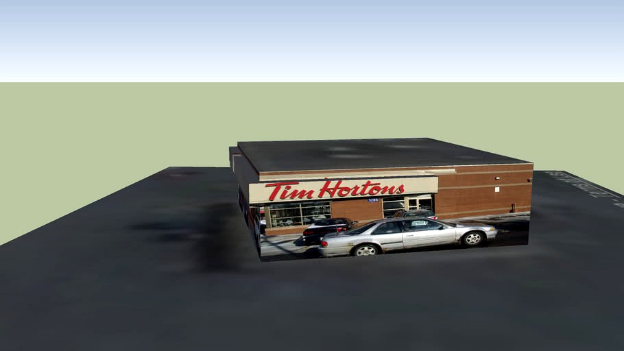 Fall River Tim Hortons 3d model