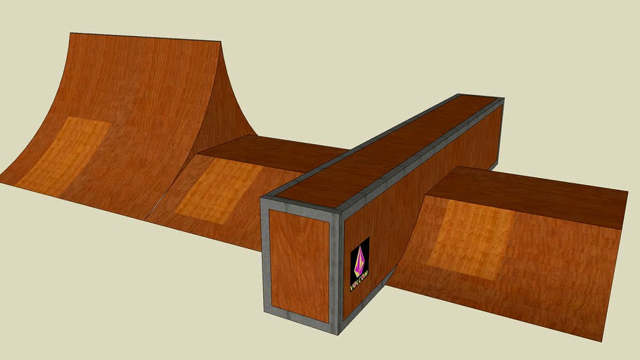Skate Park Box 3d model