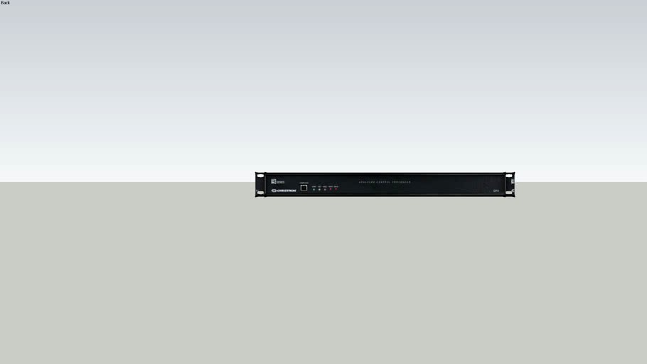 Crestron CP3 3d model