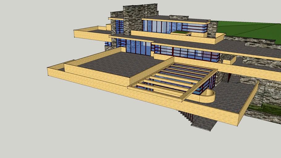 Fallingwater 3d model