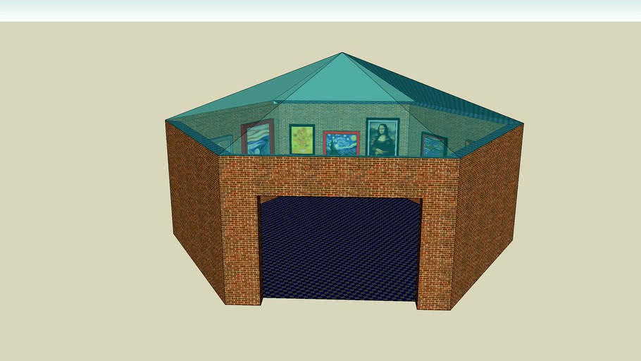 Art Room for EAST Lab 3d model