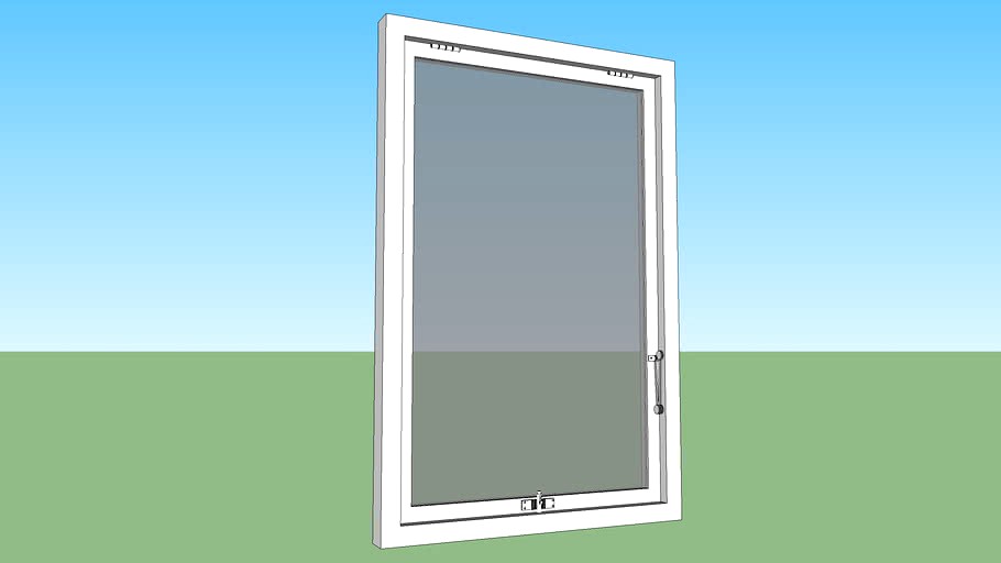 simple window 3d model