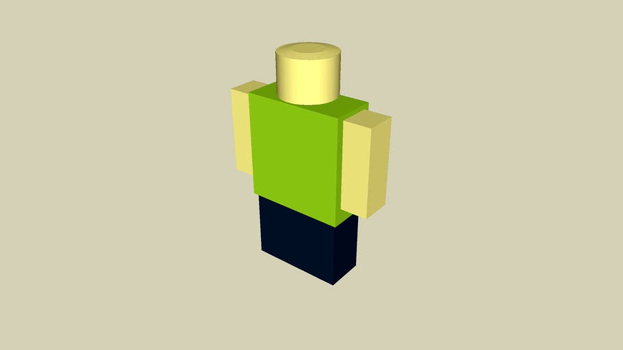 Robloxian Citizen 3d model