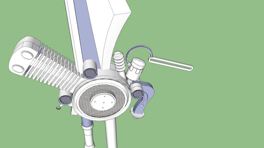 final fantasy vs 13 engine sword 3d model