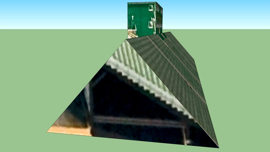 wayne state football stadium 3d model