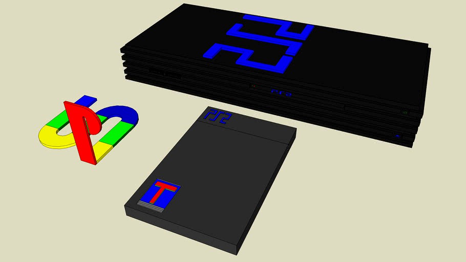 PS2 3d model