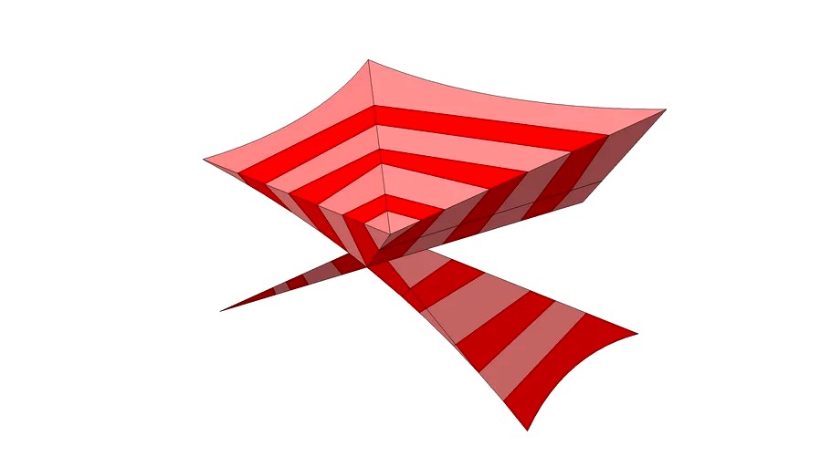 Riemann's Surface infinite continueum 3d model