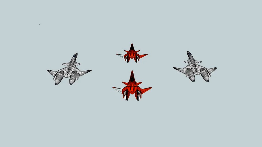 ADF-01falken with ADFX-02 morgan 3d model