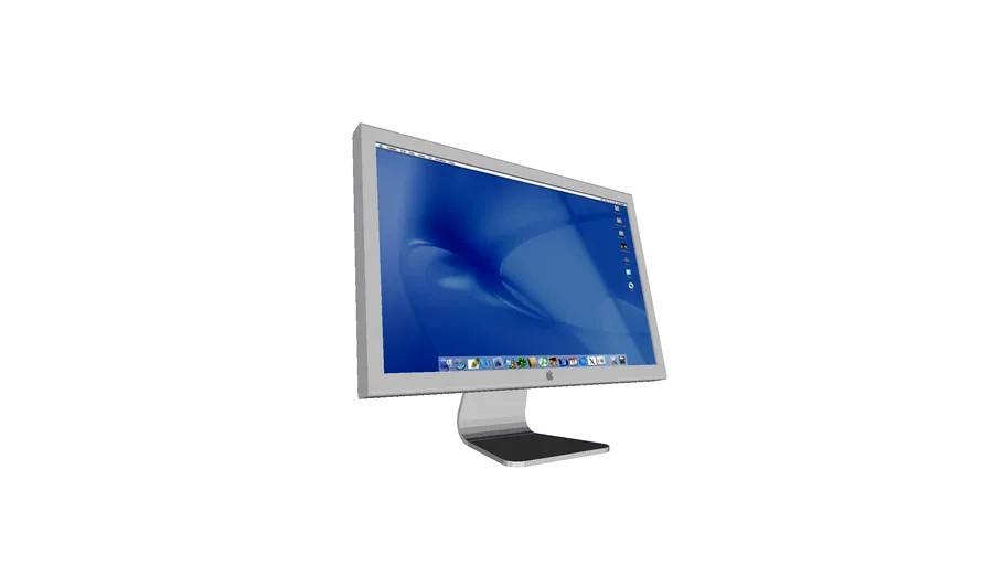 Apple Cinema Display 2004 3d model