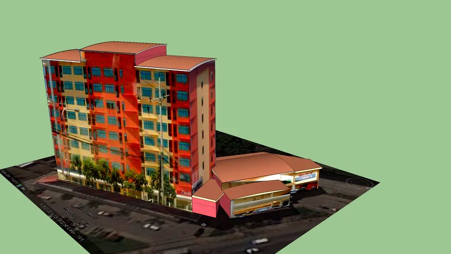 Limketkai Gateway Tower 1 3d model