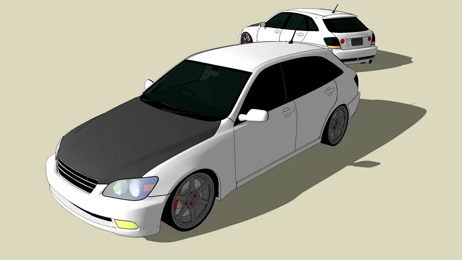 2004 Toyota Altezza 3d model