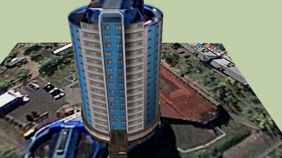 Solar Tower 3d model