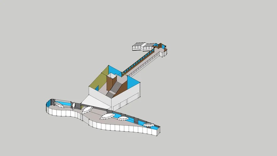 Wakefield Westgate Station Redevelopment 3d model