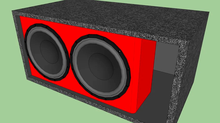 Subwoofer 3d model