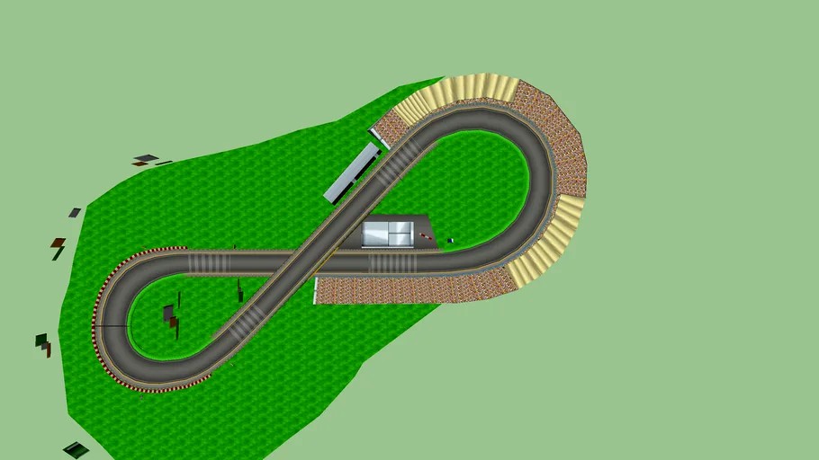 MKDS(Figure-8 Circuit) 3d model