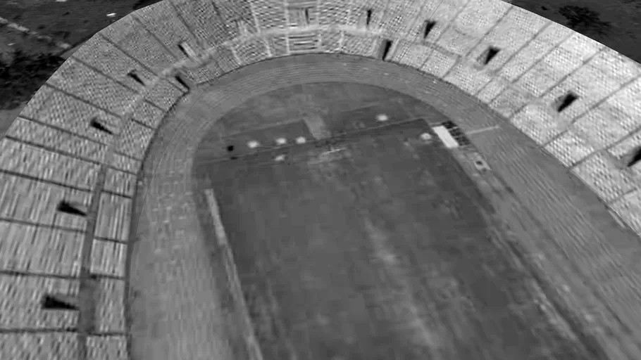 Tad Gormley Stadium 3d model