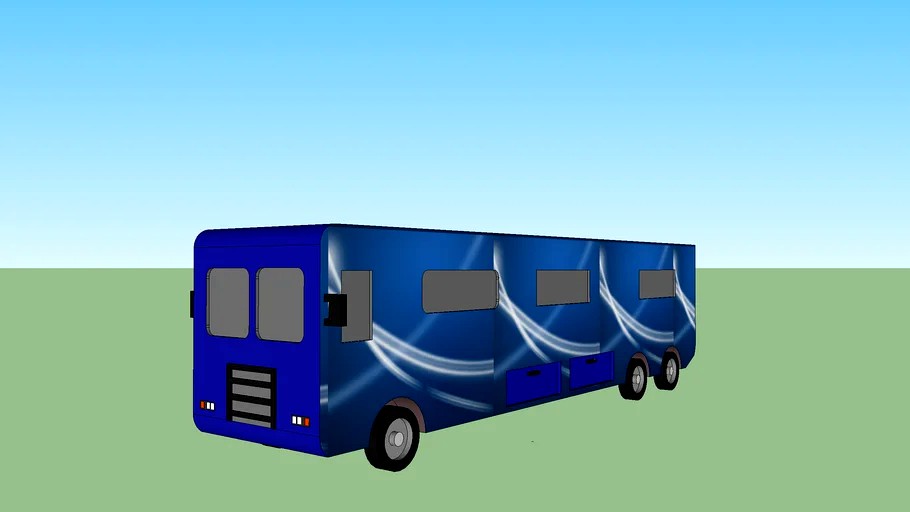 Motor Coach 3d model