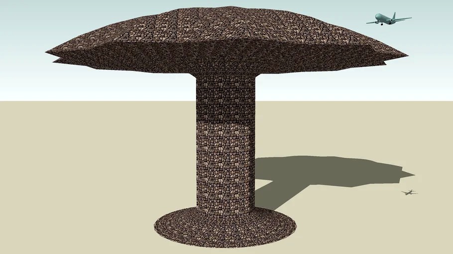 Alien Tower 3d model