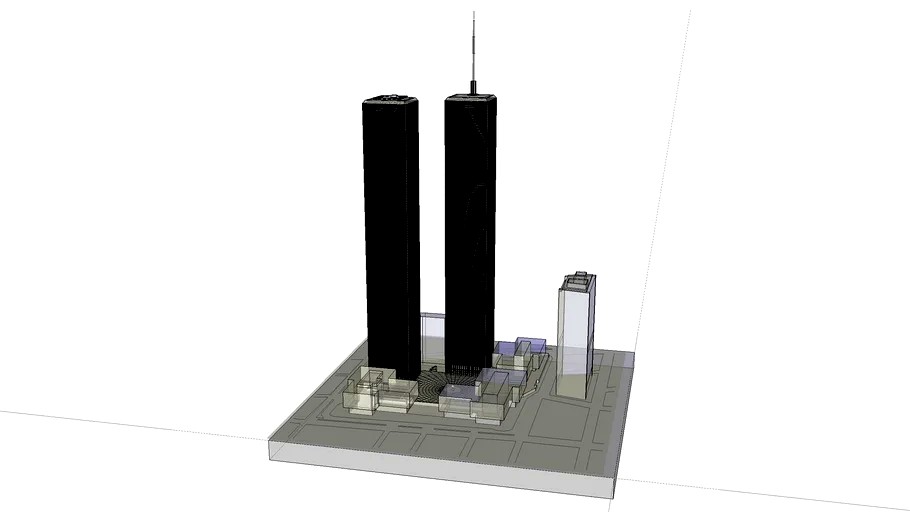 Printable WTC 3d model