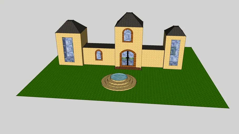 Big House 3d model