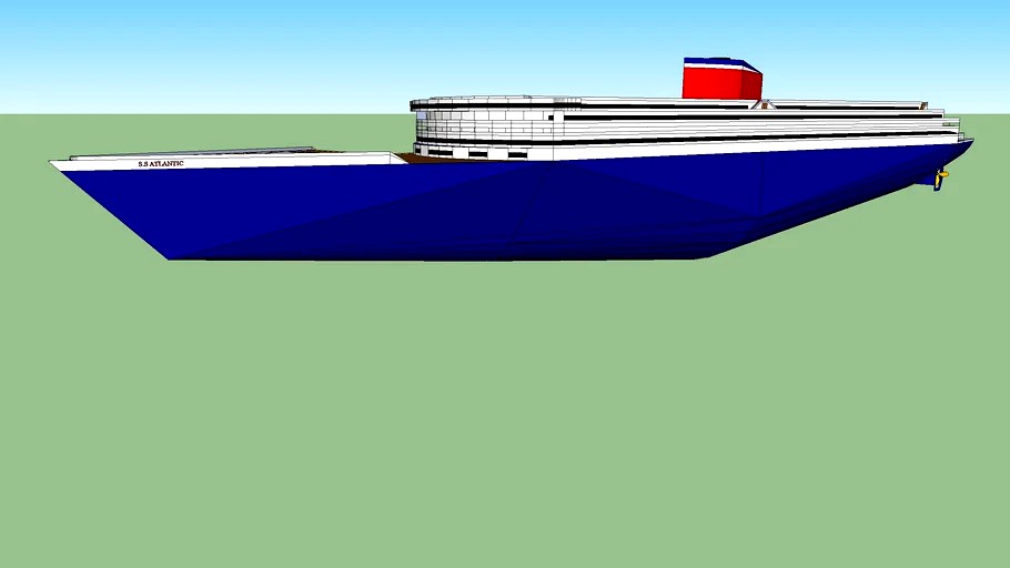 S.S ATLANTIC 3d model