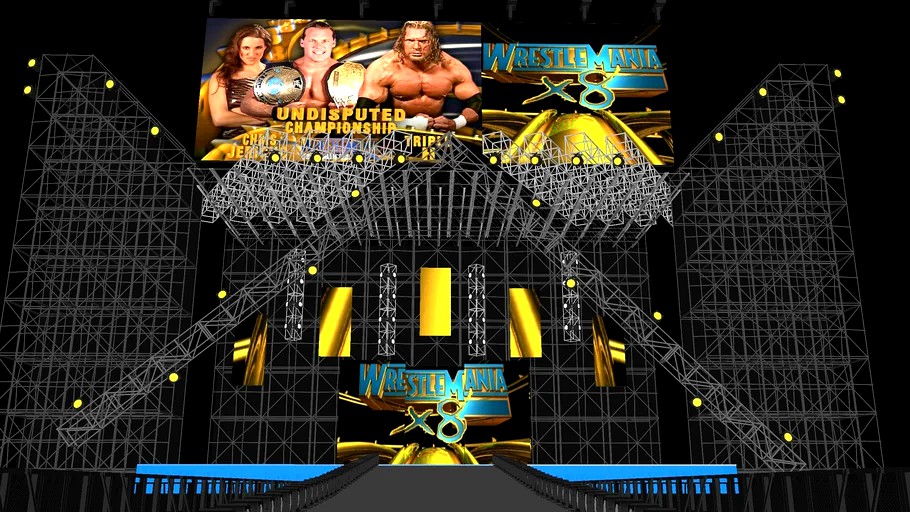 WWE Wrestlemania 18 3d model