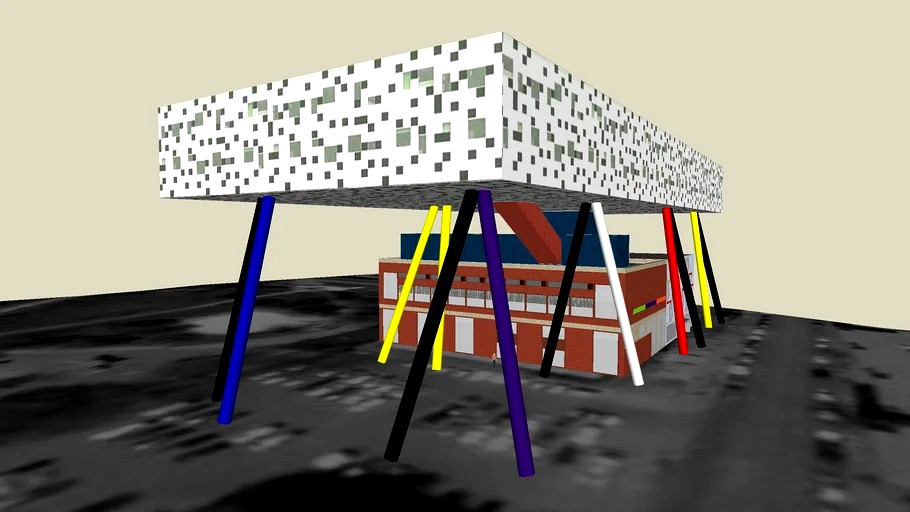OCAD Sharp Centre for Design 3d model