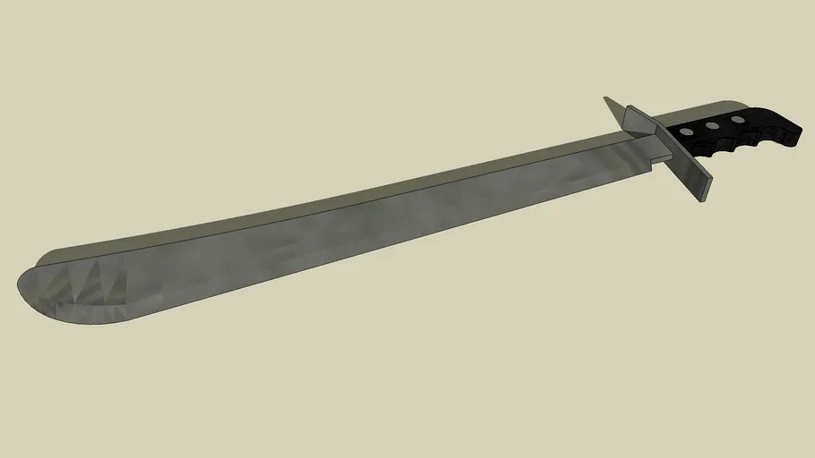 MachetteCP Machete Jason 3d model