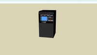 ATM Machine Revit Family 3d model