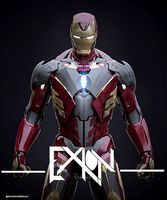 Iron Man MK63 Godbuster Armor 3d model