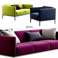 B&B Italia Edamame Sofa: Eda-Mame 3d model