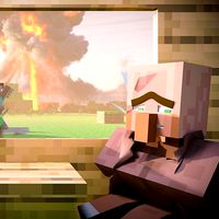 Minecraft Villager 3d model